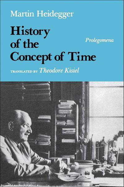 History of the Concept of Time by Martin Heidegger | Open Road Media